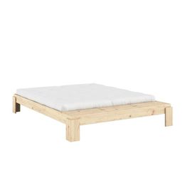 Karup Design Stauraumbett &raquo;Layers Bed Bench, Bettgestell mit Aufbewahrungsbank, mehrere Gr&ouml;&szlig;en&laquo; inkl. Lattenrost, excl. Matratze, FSC -zertifiziertes Massivholz 