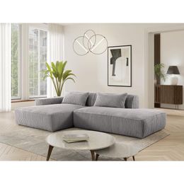 exxpo - sofa fashion Ecksofa &raquo;Billund modernes Designsofa, bequem und elegant, Breite 294cm, L-Form&laquo; modern, L-form, Wellenfedern, inklusive 2x 