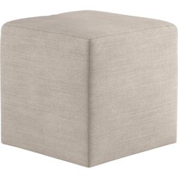 COTTA Hocker &raquo;Cuby&laquo; Sitzw&uuml;rfel, Cube, Sitzhocker beige 100% Polyester