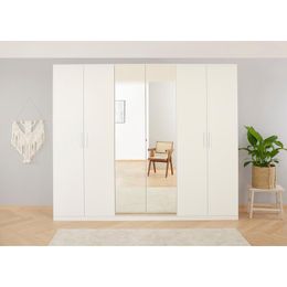 Rauch Dreht&uuml;renschrank &raquo;Kleiderschrank Schrank Garderobe Ankleide KOLUNA mit Dekor-Front&laquo; Breiten 181/226/271/315 cm H&ouml;hen 210/229 cm, mit Spiegel, 