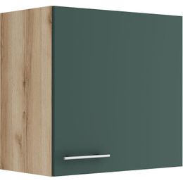 Optifit H&auml;ngeschrank &raquo;Bella&laquo; Breite 60 cm, 1 T&uuml;r, 1 Einlegeboden gr&uuml;n Holzwerkstoff