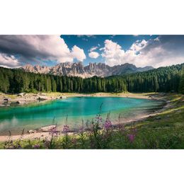 Komar Vliestapete &raquo;Digitaldruck Vlies - Dolomitenjuwel - Gr&ouml;&szlig;e 450 x 280 cm&laquo; bedruckt glatt Wohnzimmer, Schlafzimmer bunt Vlies
