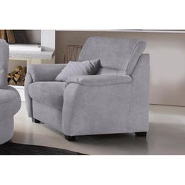 Sit & More sit&more Sessel &raquo;Pandora&laquo; grau Luxus-Microfaser ALTARA NUBUCK (100% Polyester);Luxus-Microfaser (100% Polyester);Luxus-Microfaser ALTARA NUBUCK (100% 