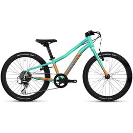 GHOST Jugendfahrrad &raquo;Kato 20 Pro&laquo; 8 Gang Shimano Acera RD-M360 Schaltwerk Kettenschaltung gr&uuml;n Jugendfahrrad