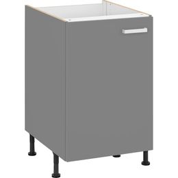 Optifit Sp&uuml;lenschrank &raquo;Parma&laquo; Breite 50 cm grau Holzwerkstoff
