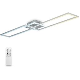 B.K.LICHT LED Deckenleuchte &raquo;BK_FR1439 LED-Deckenlampe, 40 Watt, Schwenkbar, Dimmbar, CCT&laquo; LED-Modul 1 Stk. warmwei&szlig; - kaltwei&szlig; Farbtemperatur w&auml;hlbar, Timer, 
