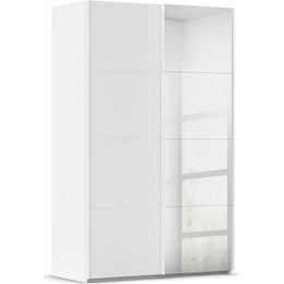 Rauch Schwebet&uuml;renschrank &raquo;Kleiderschrank Schrank Garderobe Schlafzimmerschrank EVELYN&laquo; in elegantem Stil mit Spiegel 5 Breiten viel Stauraum MADE IN 