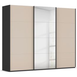 Rauch Schwebet&uuml;renschrank &raquo;Kleiderschrank Schrank Garderobe Schlafzimmerschrank SCALE-FYRA&laquo; edle viergeteilte T&uuml;ren Spiegel/Glas-Mix viele Farben MADE