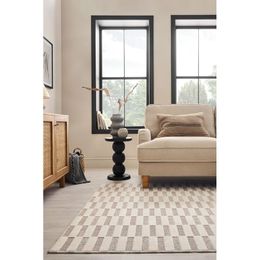 FLAIR RUGS Teppich &raquo;Marlowe&laquo; rechteckig 4 mm H&ouml;he Waschbarer Geometrischer Teppich bunt Kunstfaser