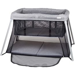 BABYGO Baby-Reisebett &raquo;Dreams II, grey&laquo; faltbar grau Baby-Reisebett