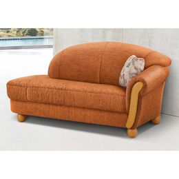 Home Affaire Ottomane &raquo;Milano, bequemes solit&auml;r Sofa im Landhaus-Stil, B/T/H 181/79/83cm&laquo; orange Chenille (70% Polyacryl, 30% Polyester);Chenille (70%