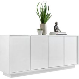 OTTO home Sideboard &raquo;Ice&laquo; grifflos wei&szlig;