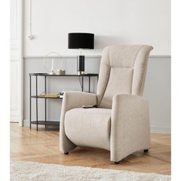 Sit & More sit&more TV-Sessel &raquo;Melissa&laquo; wahlweise elektrisch oder manuell verstellbar, optional Aufstehhilfe beige 100% Polyester