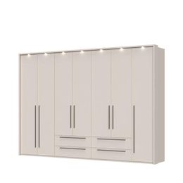 OTTO home Dreht&uuml;renschrank &raquo;Opera mit oder ohne Kranz inkl. LED-Bel.,B 227,272,317 oder 362 cm&laquo; UV lackiert, Soft Close Funktion, H&ouml;henverstellbare 
