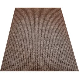 ANDIAMO L&auml;ufer &raquo;Marlo, Made in Belgium&laquo; rechteckig 7 mm H&ouml;he Schmutzfangl&auml;ufer, gestreift, robust, In- und Outdoor geeignet beige Obermaterial: 100% 