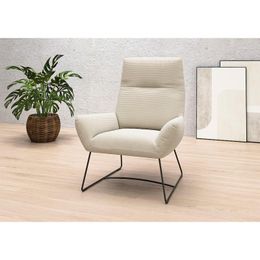 Home Affaire Sessel &raquo;Basic Relaxsessel&laquo; Extra hohe R&uuml;ckenlehne beige 88% Polyester, 12% Polyacryl