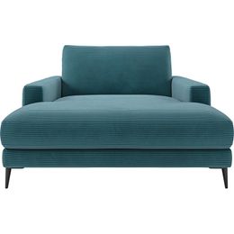 Home Affaire Chaiselongue &raquo;Downtown Loungem&ouml;bel zum Relaxen, B/T/H: 132/170/84 cm&laquo; auch in Boucl&eacute;, Cord und Easy care - leicht mir Wasser zu reinigen 