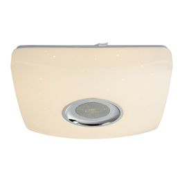 Globo LIGHTING LED Deckenleuchte &raquo;AYLEEN&laquo; LED-Modul 1 Stk. Deckenlampe/Quadrat/Wohnzimmer/Schlafzimmer/elegant/rot-gr&uuml;n-blau wei&szlig;