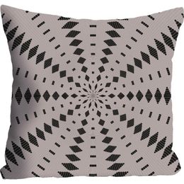 queence Dekokissen &raquo;&raquo;Geometric&laquo;&laquo; Kissenh&uuml;lle ohne F&uuml;llung, 1 St&uuml;ck bunt Polyester