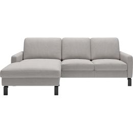 Home Affaire Ecksofa &raquo;Lecce, L-Form, Federkernpolsterung, Breite 224 cm&laquo; inkl. saugroboterfreundliche H&ouml;he & schmale Armlehnen 100% Polyester