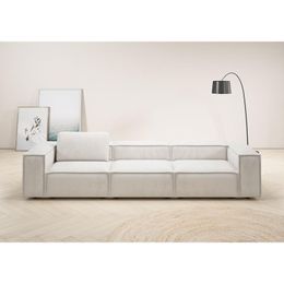 Home Affaire 3,5-Sitzer &raquo;Watertown, modernes Big-Sofa XXL, 336 cm Breite, auch in Feincord&laquo; Riesiges Designersofa mit viel Platz & weichen Bez&uuml;gen in 