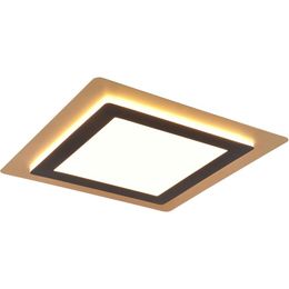 Trio Leuchten LED Deckenleuchte &raquo;MORGAN, quadratische Deckenlampe 45x45cm, dimmbar, CCT, Memoryfunktion&laquo; LED-Board 1 Stk. warmwei&szlig; - kaltwei&szlig; 