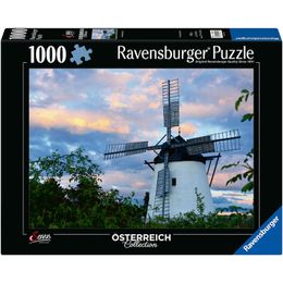 Ravensburger Puzzle &raquo;Windm&uuml;hle bei Retz&laquo; Made in Germany bunt