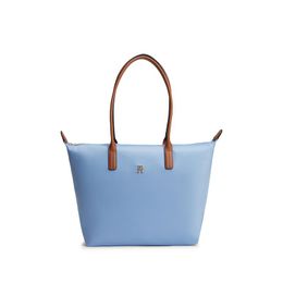 Tommy Hilfiger Damen Tragetasche &raquo;POPETTE TOTE&laquo; Damen Handtasche, Schultertasche mit kontrastfarbigen Henkeln