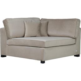 Home Affaire Sofa &raquo;Skara XXL&laquo; Eckelement zur individuellen Polstergarnitur-Gestaltung beige 100% Polyester
