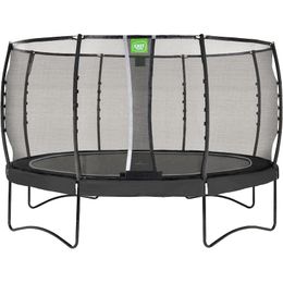 EXIT Gartentrampolin &raquo;Allure Premium&laquo; mit Sicherheitsnetz schwarz