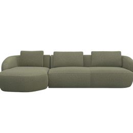 FLEXLUX Wohnlandschaft &raquo;Torino, rund, L-Form, Sofa-Ecke mit Recamiere, Longchair-Sofa&laquo; Modernes, organisches Sofa-Design, Kaltschaum, 