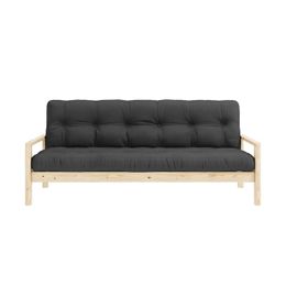 Karup Design Schlafsofa &raquo;KNOB&laquo; mit Futonmatratze, verschiedene Farben, FSC -zertifiziert, Kiefer grau Matratzenmaterialzusammensetzung: Futonmatratze mit 