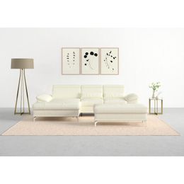 Sit & More sit&more Ecksofa &raquo;Cabrio L-Form, B: 295 cm, mit Sitztiefen-, Arm- & Kopfteilverstellung&laquo; 2 Nierenkissen, Federkern, optional Bettfunktion und Stauraum