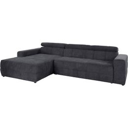 DOMO collection Ecksofa &raquo;Brandon gro&szlig;e Ausf&uuml;hrung B/T/H: 289/177/80 cm, auch in Leder und Cord&laquo; mit Kopfteilverstellung, wahlweise 