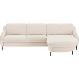 Sit & More sit&more Ecksofa &raquo;Soul L-Form&laquo; wahlweise mit Bettfunktion beige 100% Polyester