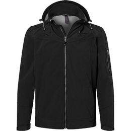 DEPROC Active Herren DEPROC Active Softshelljacke &raquo;DEXTER PEAK MEN&laquo; mit abnehmbarer Kapuze schwarz S
