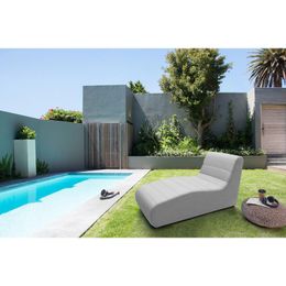 DOMO collection Sofaelement &raquo;Soleil, pflegeleichter und wetterfester Bezug&laquo; Outdoor, besonderes Design und Formgebung, individuell erweiterbar silber 