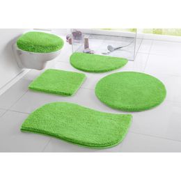 my home Badematte &raquo;Merida, Badvorleger, Badezimmer Teppich&laquo; H&ouml;he 32 mm rutschhemmend beschichtet fu&szlig;bodenheizungsgeeignet schnell trocknend 