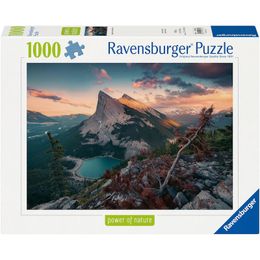Ravensburger Puzzle &raquo;power of nature, Abends in den Rocky Mountains&laquo; Made in Germany bunt