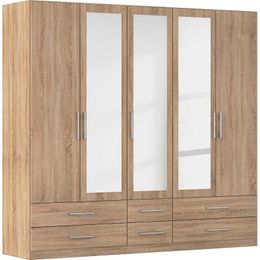 Rauch Kleiderschrank &raquo;Schrank Garderobe W&auml;scheschrank HERSBRUCK in 2 Breiten&laquo; Breiten: 226 oder 271 cm, H&ouml;he 210 cm, mit 6 gro&szlig;z&uuml;gigen Schubladen 