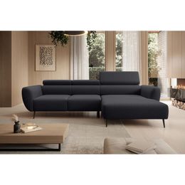 WERK2 Ecksofa &raquo;Alisson, mit elektrischer Sitztiefenverstellung, L-Form, Breite 277 cm&laquo; Alisson &ndash; flexibler Komfort mit modernem Design und smarten 