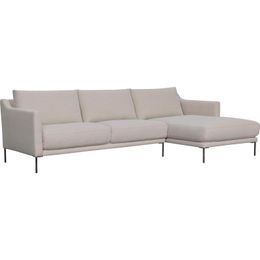 LEONIQUE Ecksofa &raquo;Denver&laquo; Ecksofa, L-Form rechts, Stoff beige, abwaschbar, ca. 269x158x44 cm beige