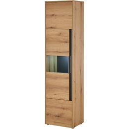Home Affaire Vitrine &raquo;City/Giron, moderner Hochschrank, Glasvitrine&laquo; zeitlos, modern, ausreichend Stauraum, vielseitig einsetzbar beige FSC -