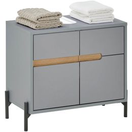 BASIC by Balculina Waschbeckenunterschrank &raquo;Avanto B/H/T 60x55x35 cm&laquo; 1 Stk. tlg. Breite 60cm, Softclose f&uuml;r T&uuml;ren, FSC-Mix 70% FSC -zertifizierter 