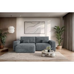 OTTO home Ecksofa &raquo;MATTS Schlafsofa mit Bettkasten, Ma&szlig;e B/T/H: 265/159/89 cm&laquo; L-Form mit Recamiere rechts oder links, hoher Sitzkomfort 100% 