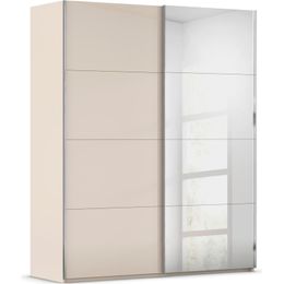 Rauch Schwebet&uuml;renschrank &raquo;Kleiderschrank Schrank Garderobe Schlafzimmerschrank SCALE-FYRA&laquo; edle viergeteilte T&uuml;ren Spiegel/Glas-Mix viele Farben MADE