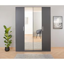 Rauch Dreht&uuml;renschrank &raquo;Kleiderschrank Schrank Garderobe Ankleide KOLUNA mit Dekor-Front&laquo; Breiten 181/226/271/315 cm H&ouml;hen 210/229 cm, mit Spiegel, 