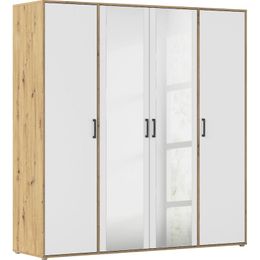 Rauch Dreht&uuml;renschrank &raquo;Kleiderschrank Schrank Garderobe W&auml;scheschrank VOYAGER&laquo; in 3 verschiedenen Ausstattungen BASIC/CLASSIC/PREMIUM, mit modernen 
