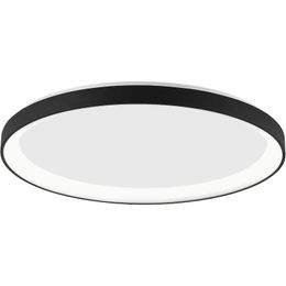NOVA LUCE LED Deckenleuchte &raquo;PERTINO&laquo; LED-Modul 1 Stk. Warmwei&szlig; schwarz