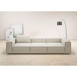 Home Affaire 3,5-Sitzer &raquo;Watertown, modernes Big-Sofa XXL, 336 cm Breite, auch in Feincord&laquo; Riesiges Designersofa mit viel Platz & weichen Bez&uuml;gen in 